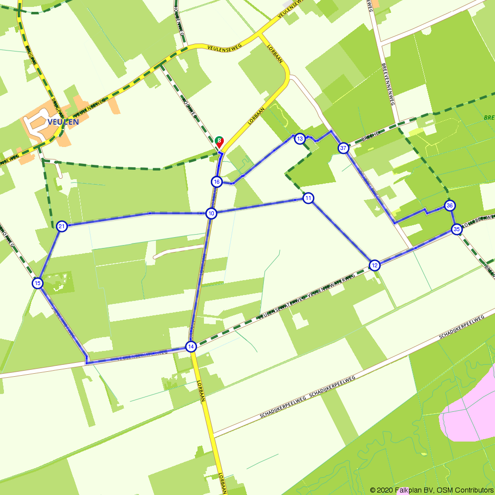 Veulense waterroute startplaats Platteland Veulen - Venray ...