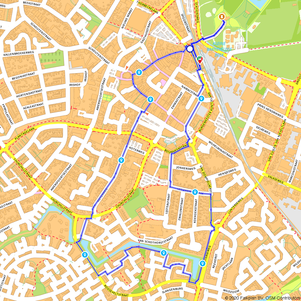 City walk Barneveld and estate De Schaffelaar - Barneveld - Hiking ...