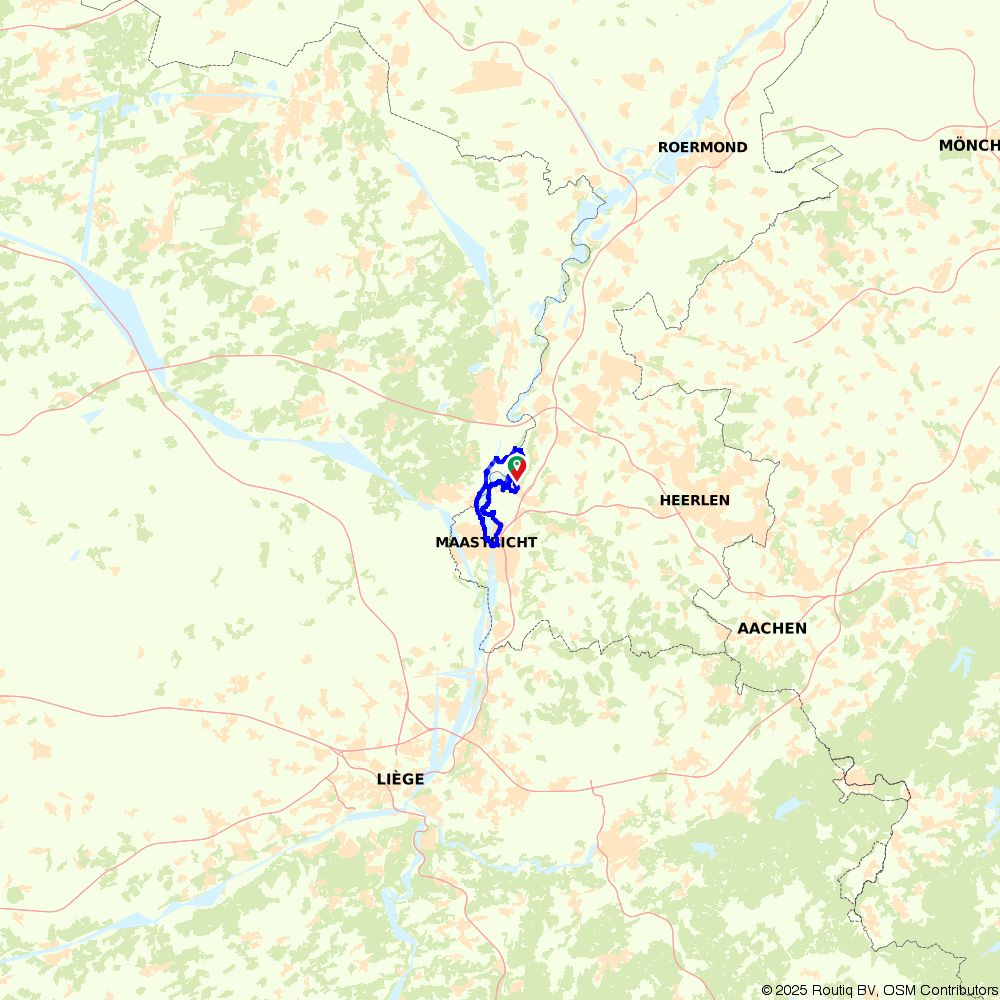 Bunde, Maastricht and Borgharen - Meerssen - Cycling route | Route.nl