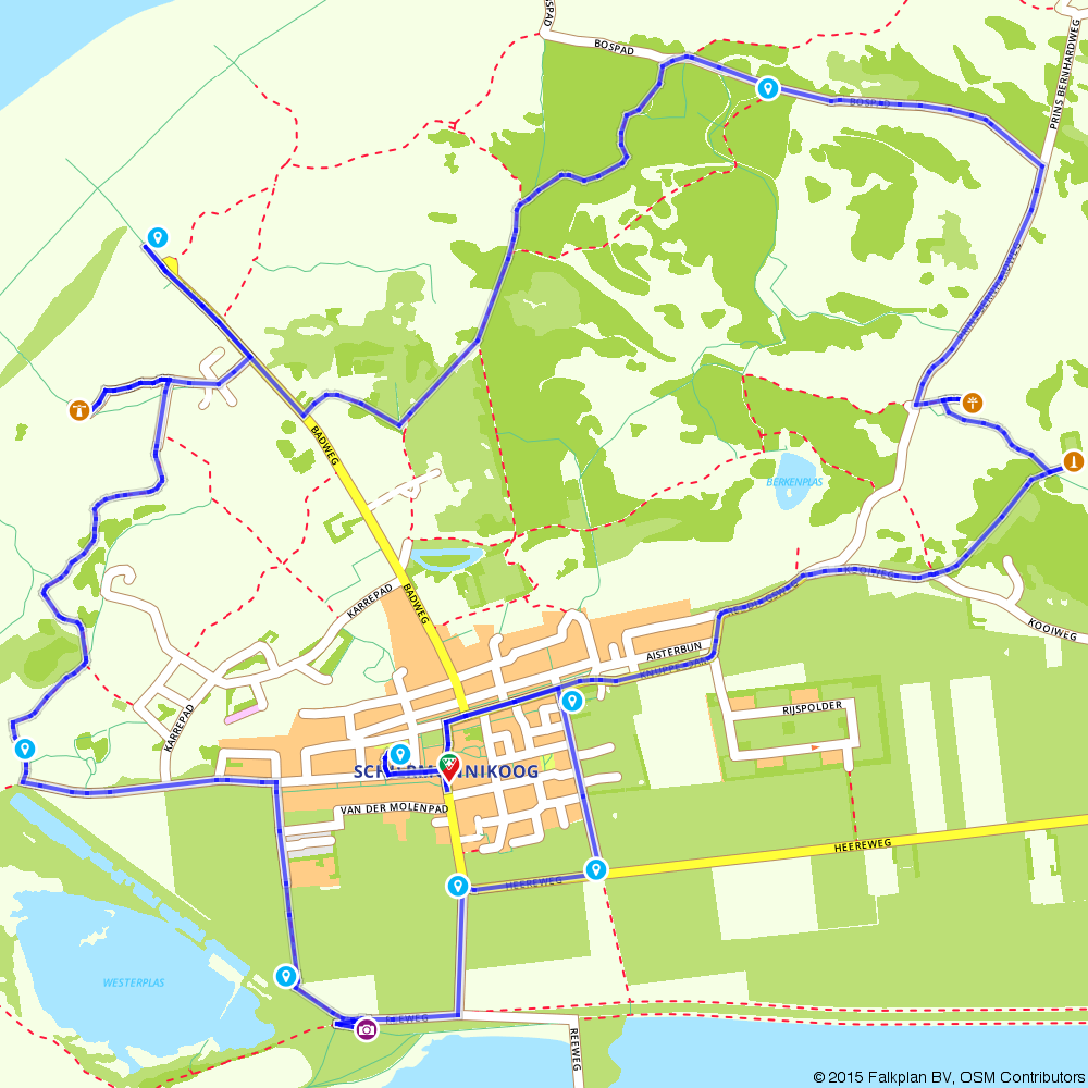 Eilander language route - Schiermonnikoog - Cycling route | Route.nl