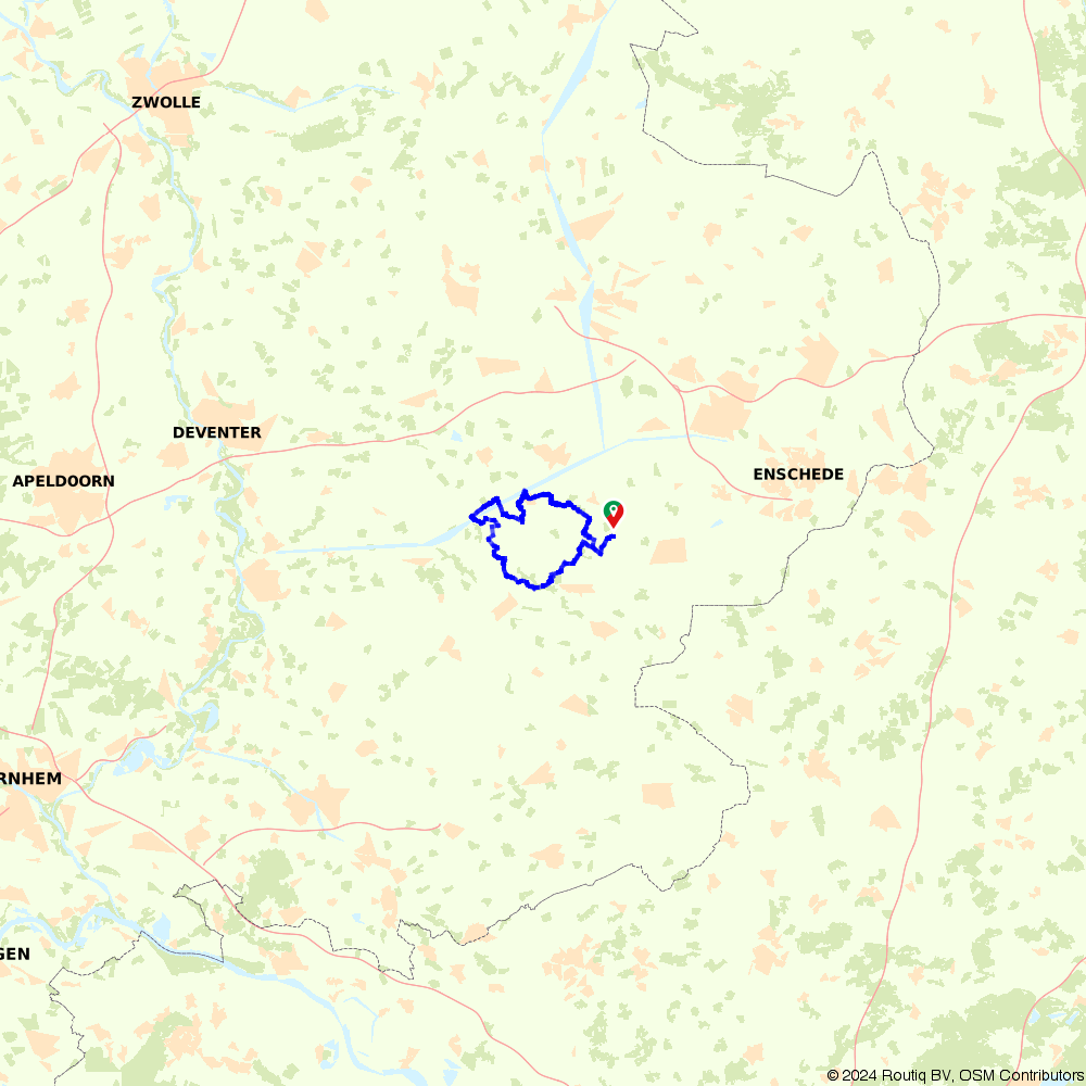 Cycling through Geesteren and Diepenheim - Haaksbergen - Cycling route ...