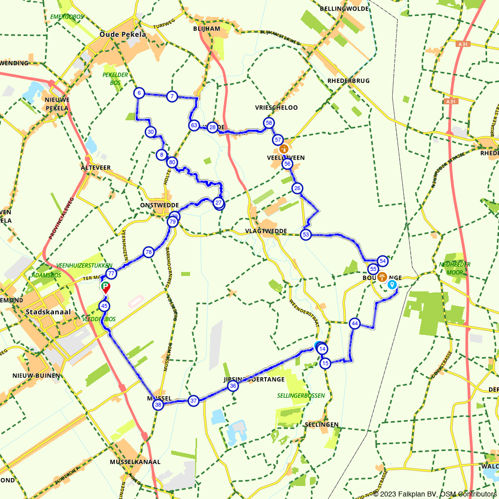 134804 The beautiful surroundings of Wedde