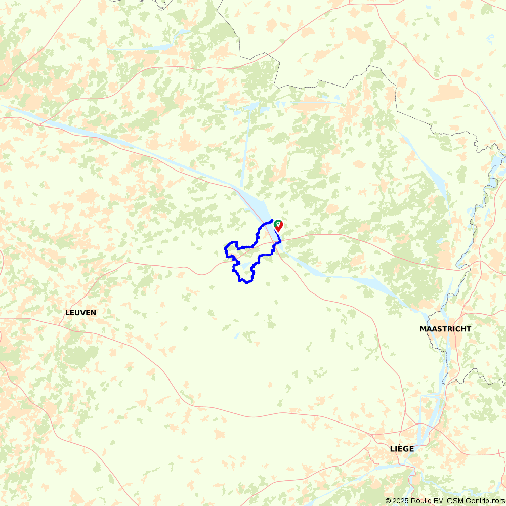 Schools, Herk-de-Stad and Zelem - Lummen - Cycling route | Route.nl