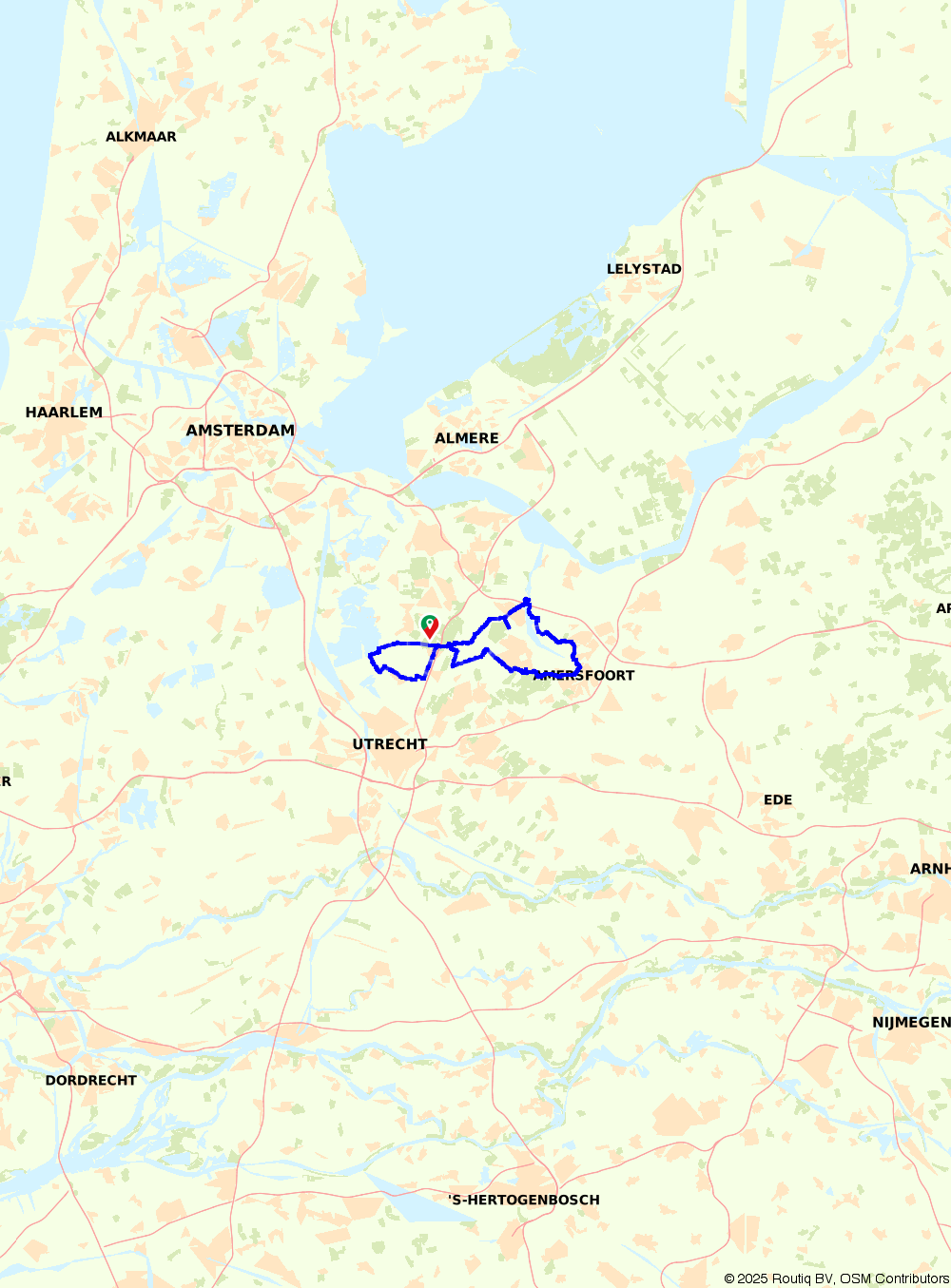 Royal cycle route through the forests - De Bilt - Cycling route | Route.nl