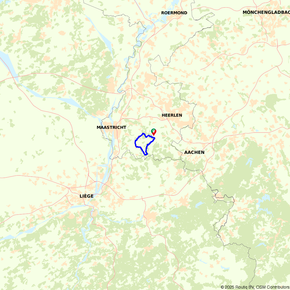 Mheer, Margraten and Gulpen - Gulpen-Wittem - Cycling route | Route.nl