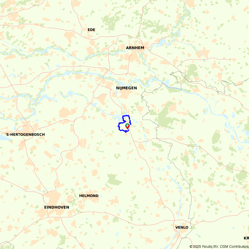 137332 Tour of Haps, Cuijk and Beers