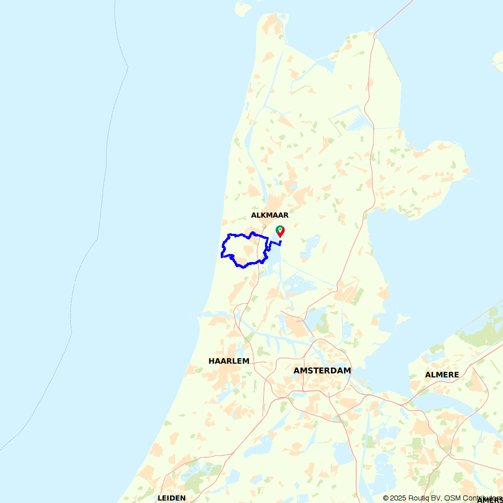 Tour of Castricum, Heiloo and Egmond-Binnen - Bergen (NH) - Cycling ...