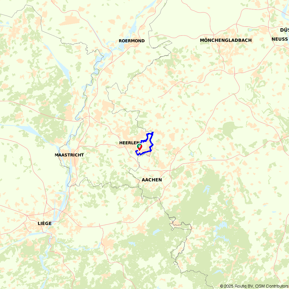 Tour of Kerkrade, Rimburg and Strijthagen - Kerkrade - Cycling route ...