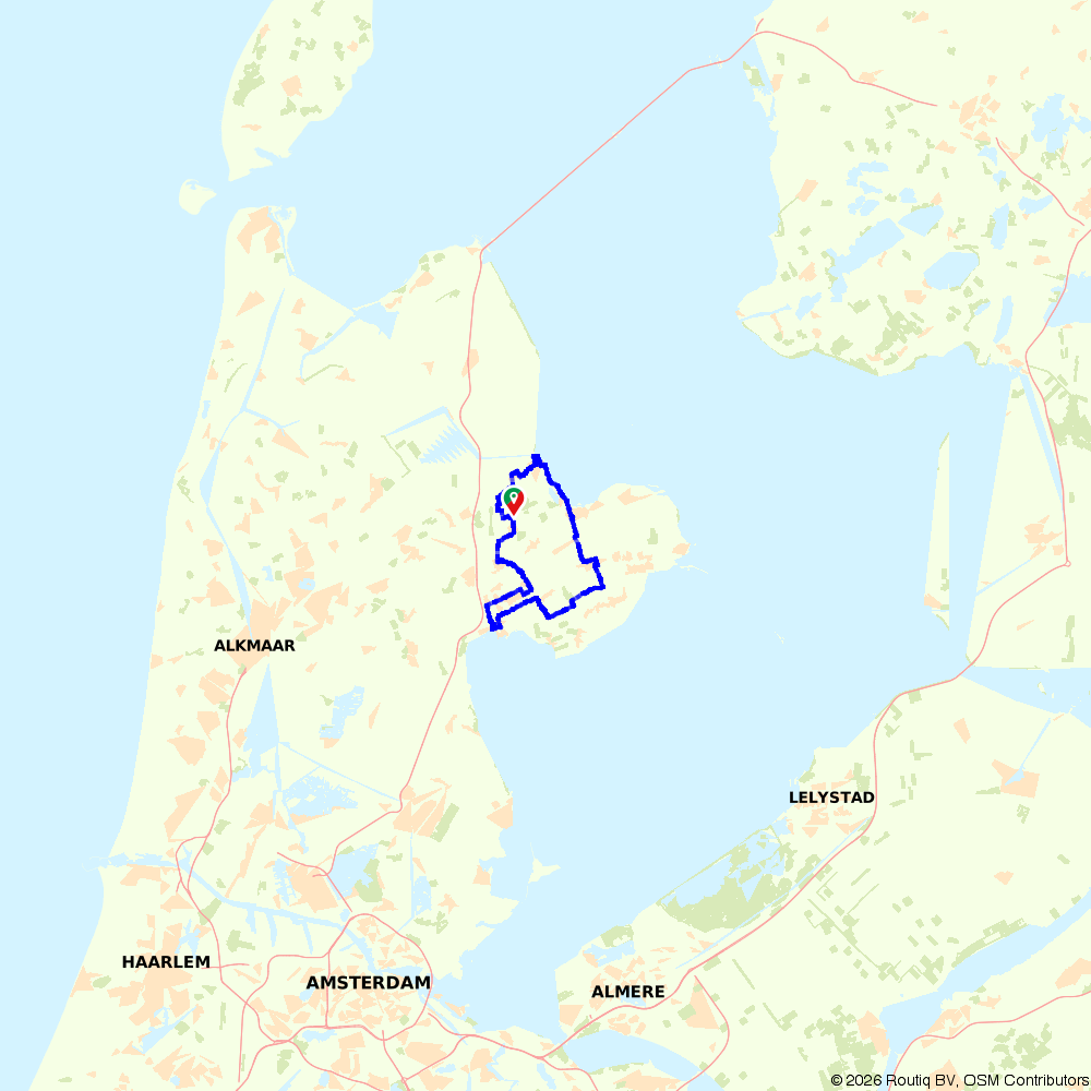 Then & Now ribbon village route in West Friesland - Medemblik - Cycling ...