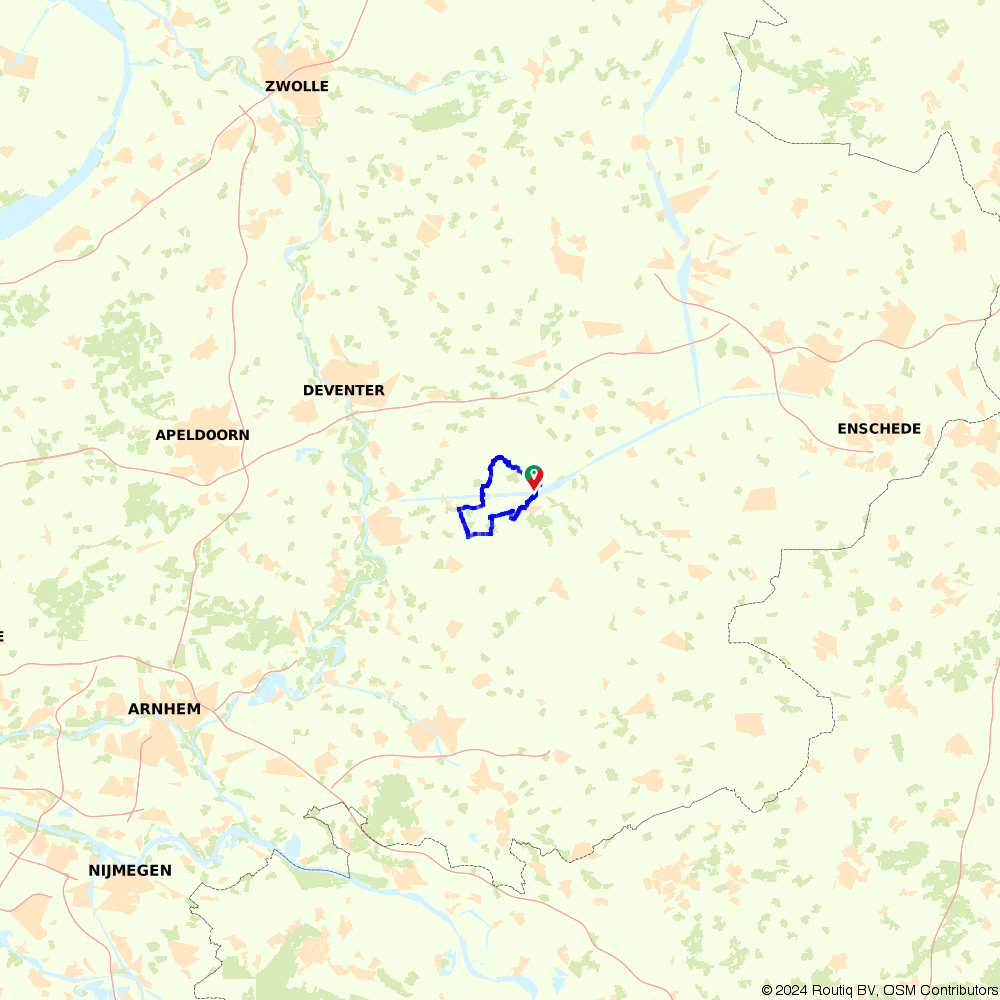 Blokje Om Lochem! - Lochem - Fietsroute | Route.nl