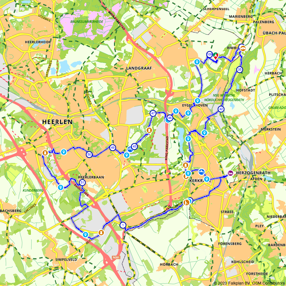 The Water Tower: Rolduc-SnowWorld tough route - Landgraaf - Cycling ...