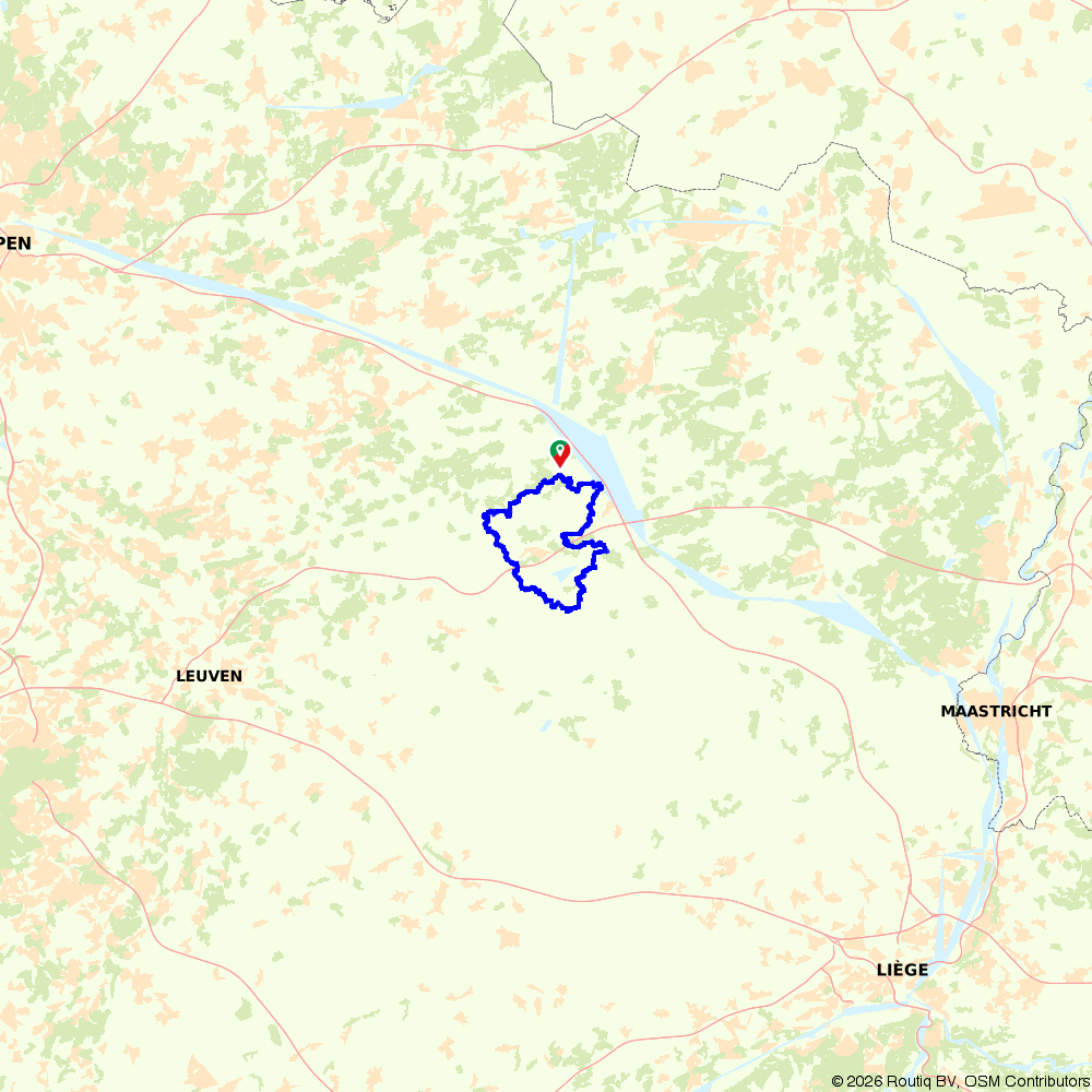 Van Paal naar Diest, door de natuur terug - Diest - Fietsroute | Route.nl