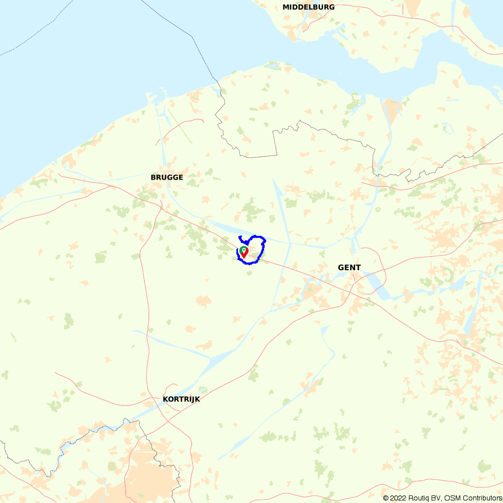 Aalter Tour - Aalter - Cycling route | Route.nl
