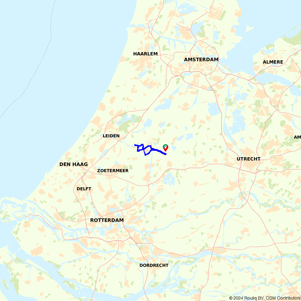 Limes Route - Alphen aan den Rijn - Cycling route | Route.nl