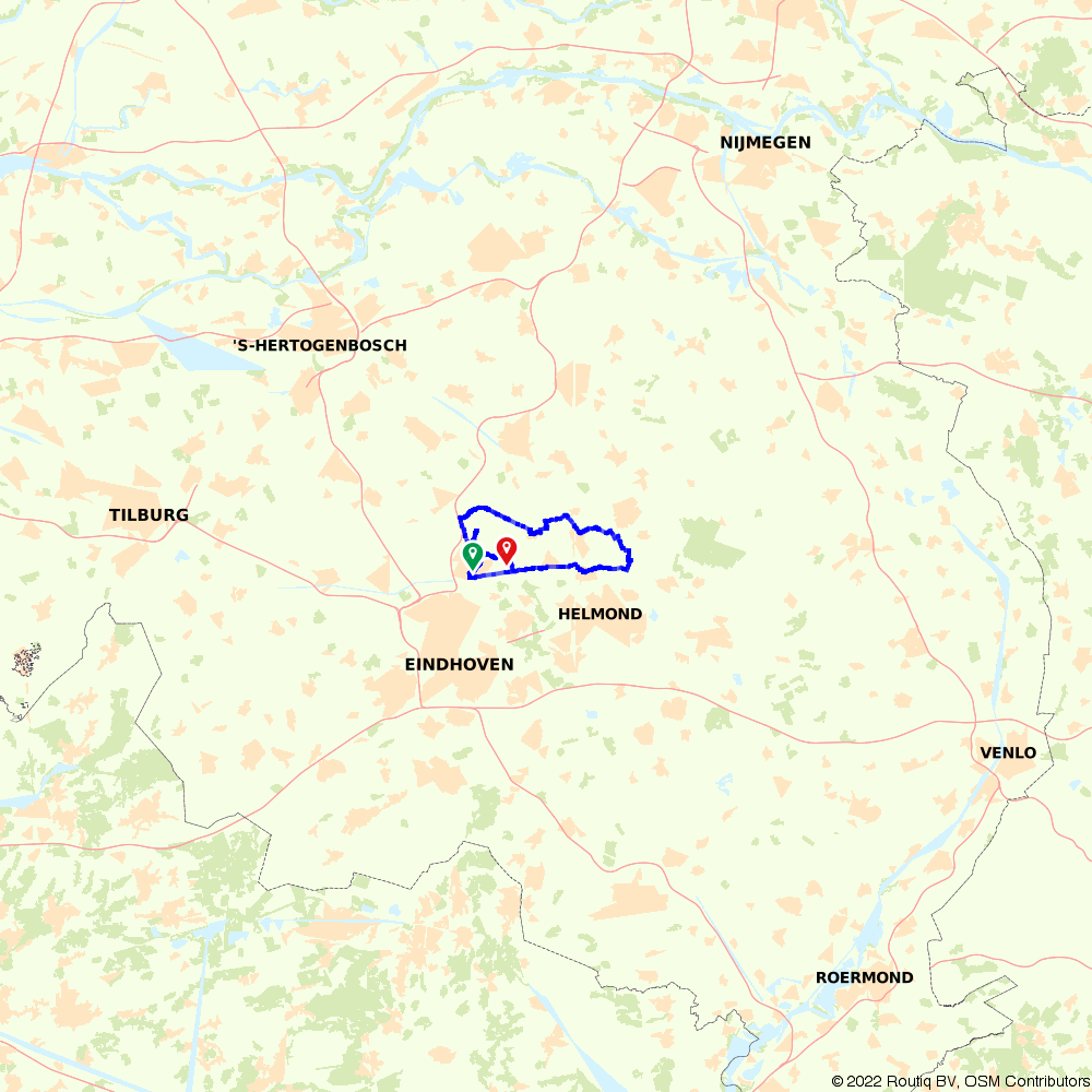 Son -Gemert - Son en Breugel - Cycling route | Route.nl
