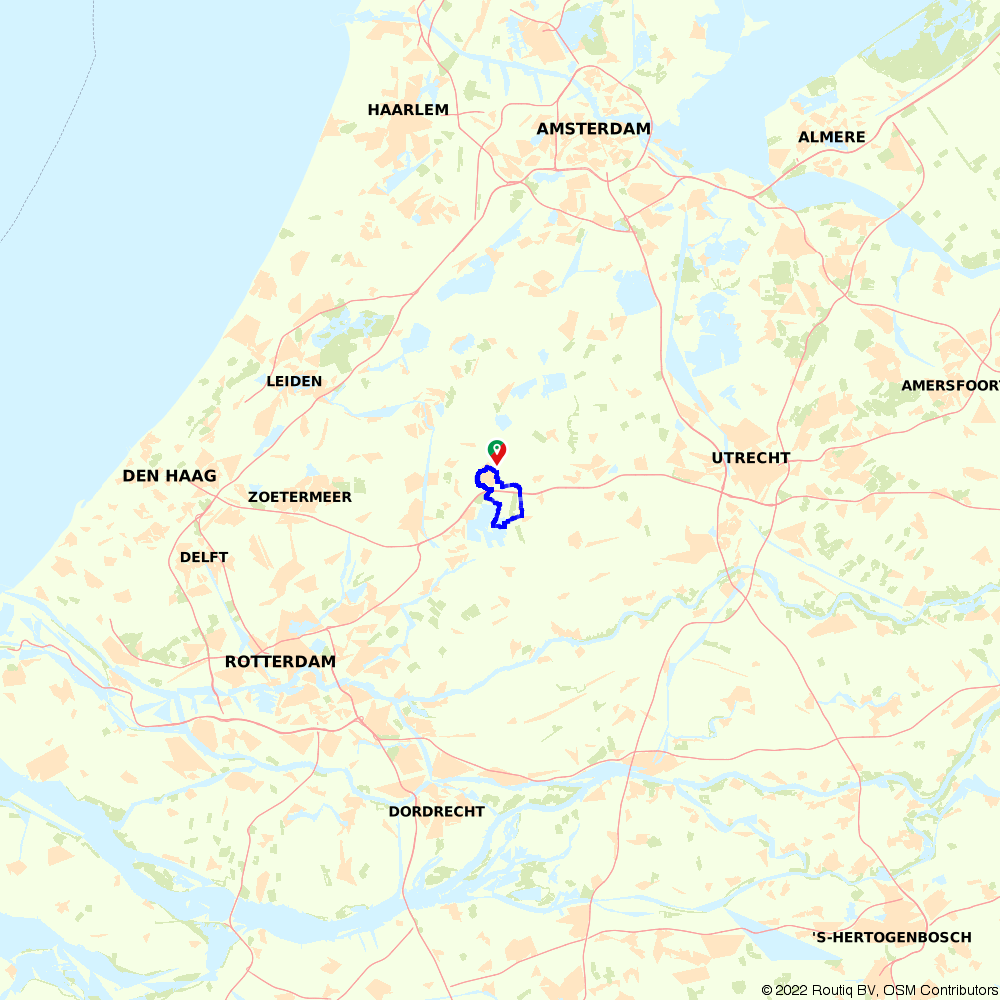 Round Bodegraven - Bodegraven-Reeuwijk - Cycling route | Route.nl