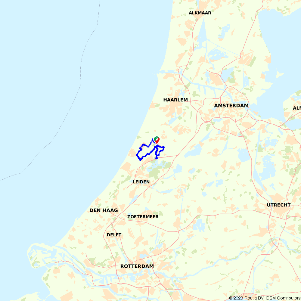 Cycling through nature, villages and along the water in Lisse - Lisse ...