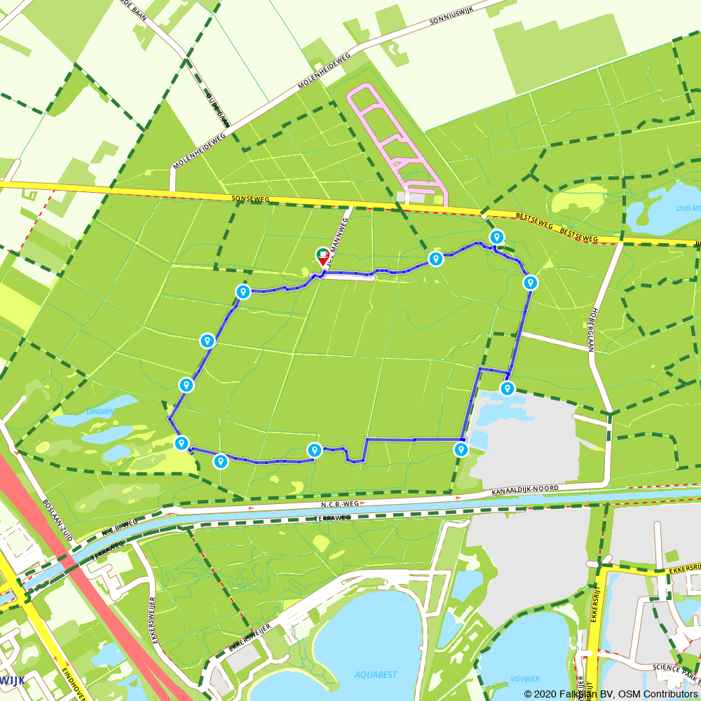 Joe Mann - Best - Hiking route | Route.nl