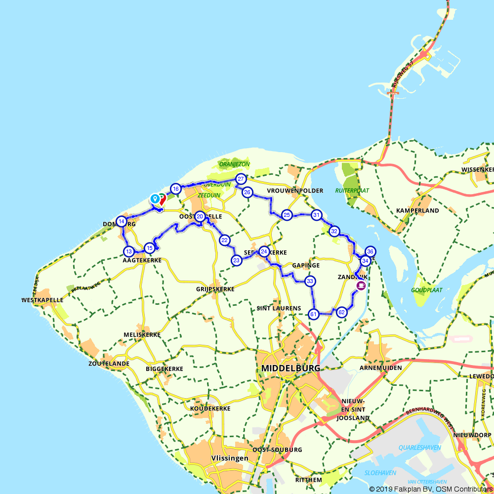 147828 Tour of Westhove Castle, Domburg and Veere