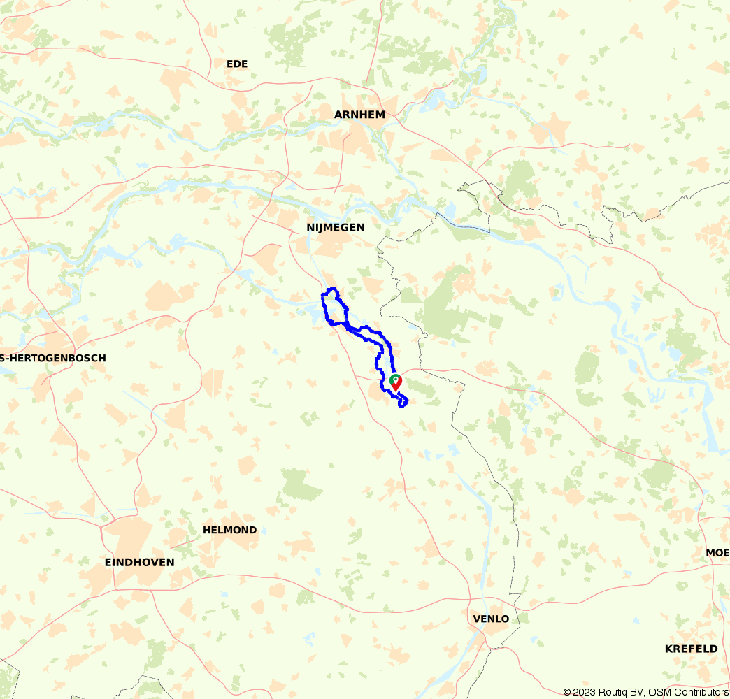 Routiq - 147928 Experience the Maas between Heumen and Boxmeer