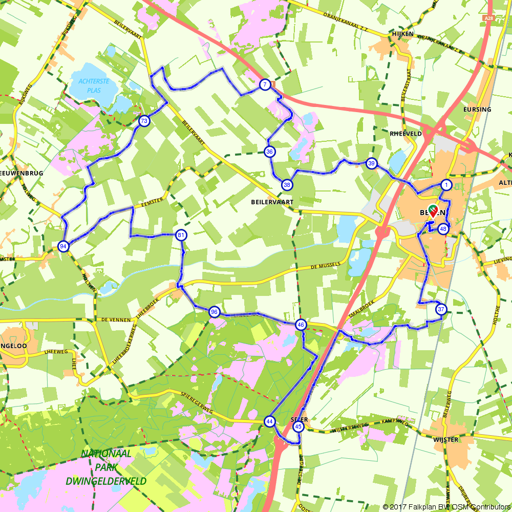 148509 Cycling around Beilen: the Terhorsterzand