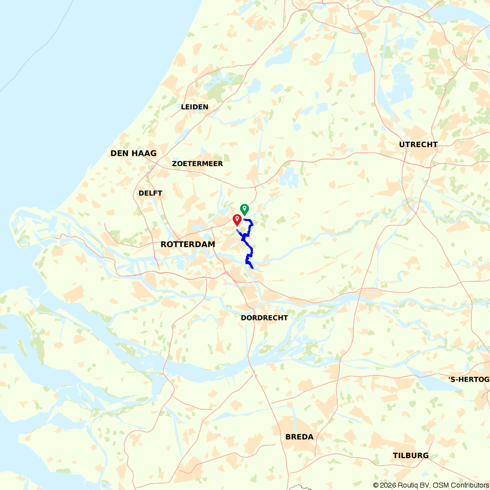Kinderdijk Zuidplas Cycling Route Route nl