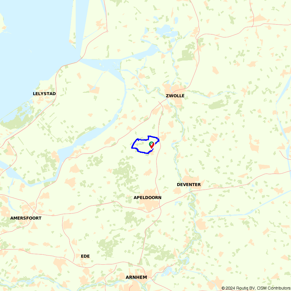Ox stable reigned supreme - Epe - Cycling route | Route.nl
