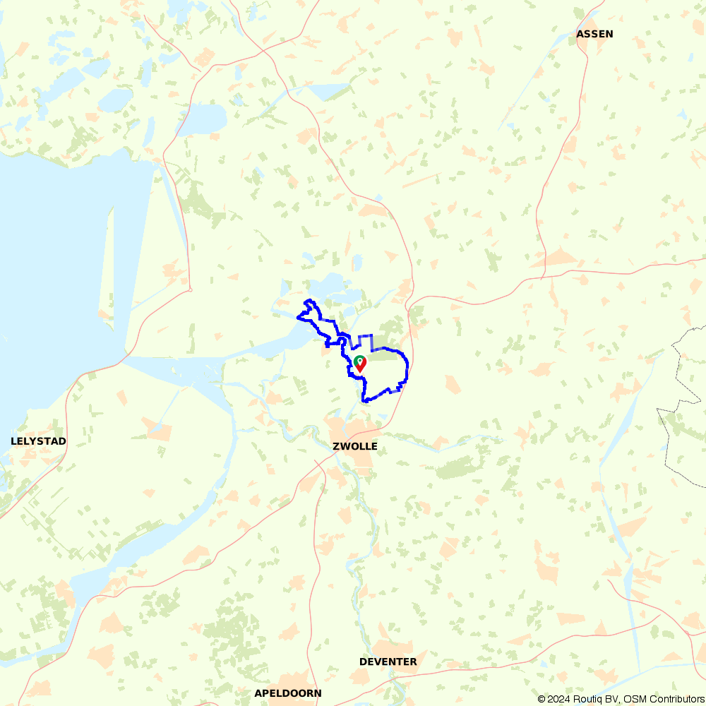 Door het waterrijke gebied in de omgeving van Zwolle - Zwartewaterland ...