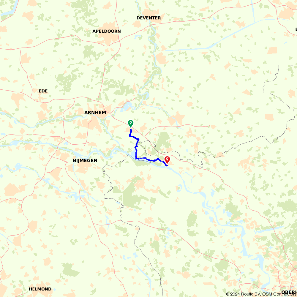 Zevenaar- Emmerich - Zevenaar - Fietsroute | Route.nl