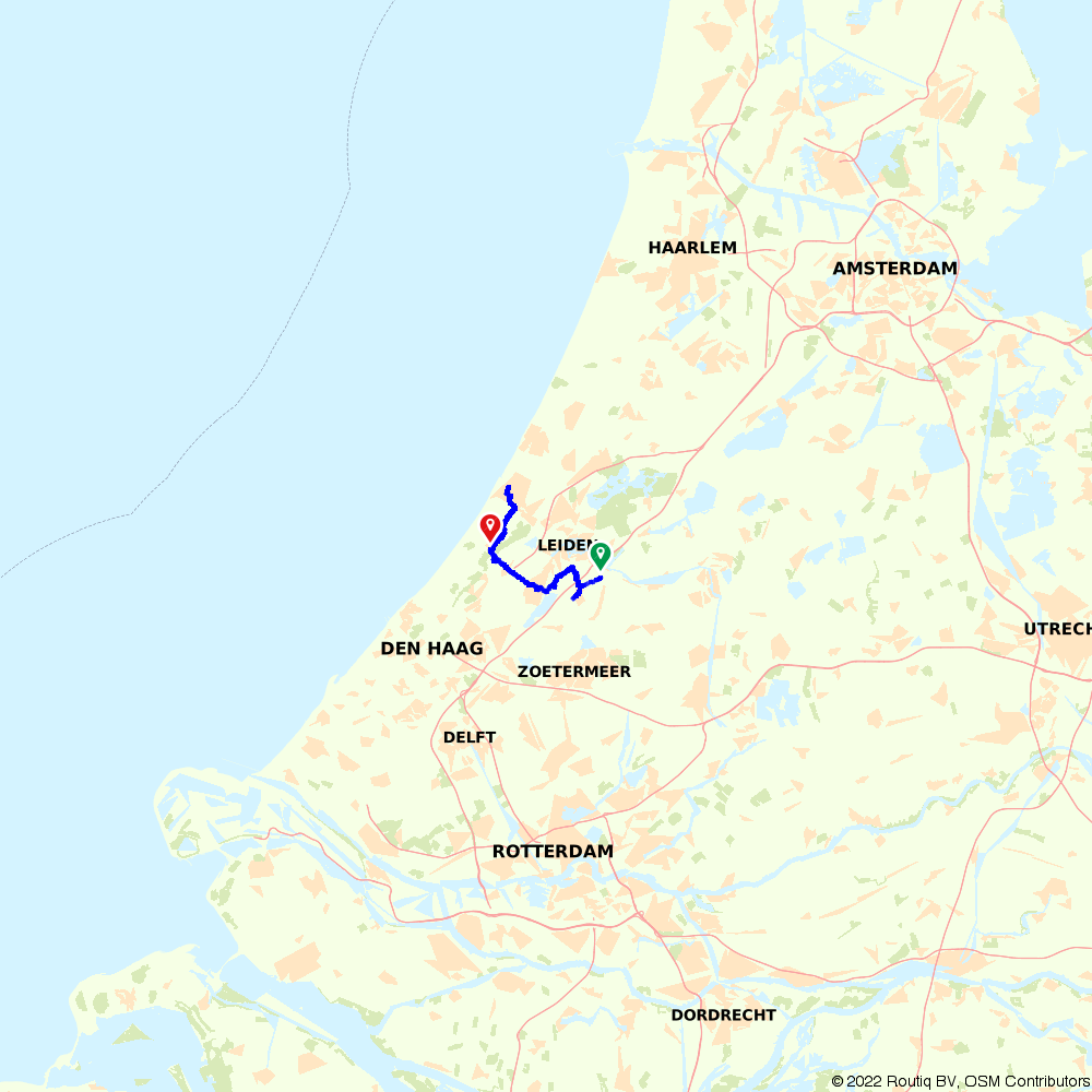 158315 Cycling to the sea in Duin Horst Weide - route 2b