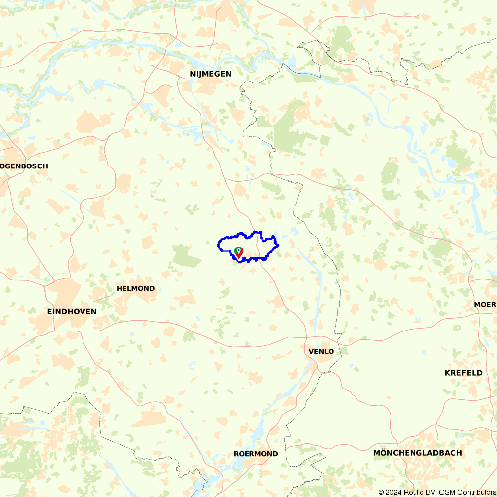 The beautiful surroundings of Venray - Venray - Cycling route | Route.nl