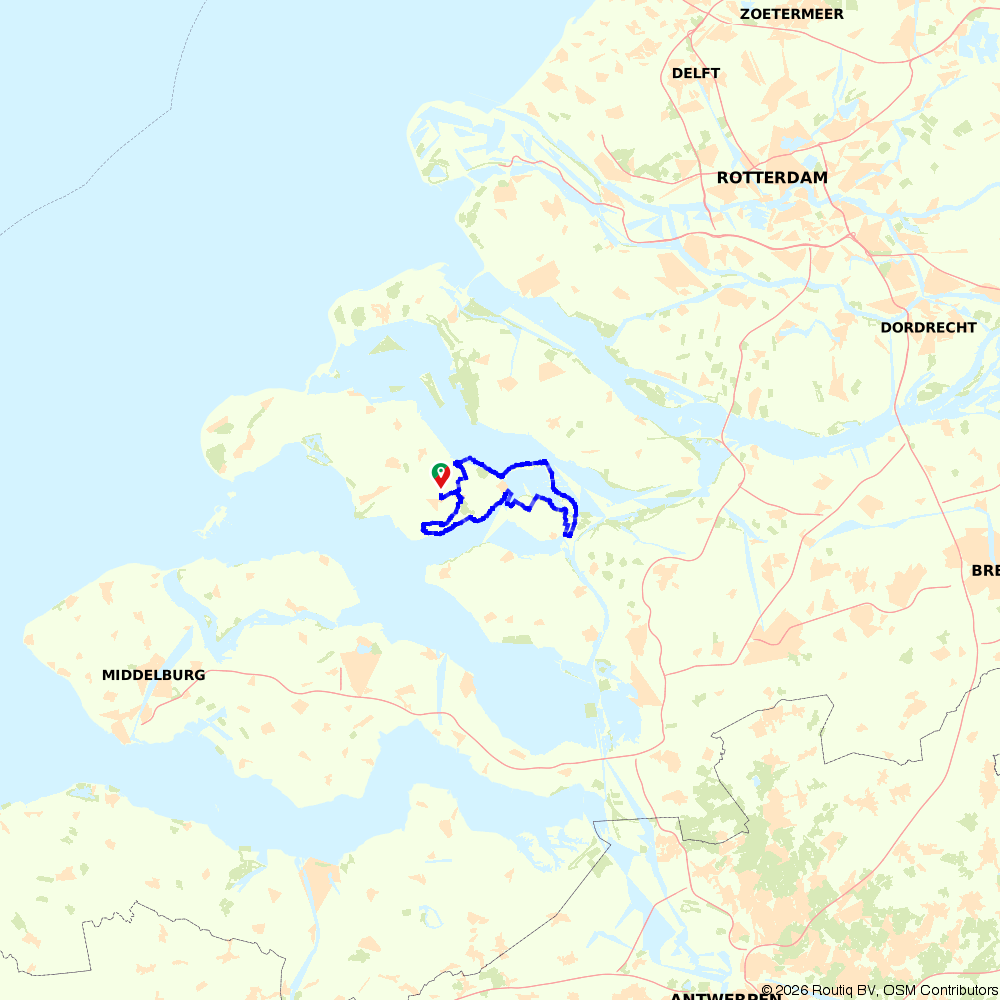 Fietsen langs de Deltawerken: Grevelingendam en Philipsdam - Schouwen ...