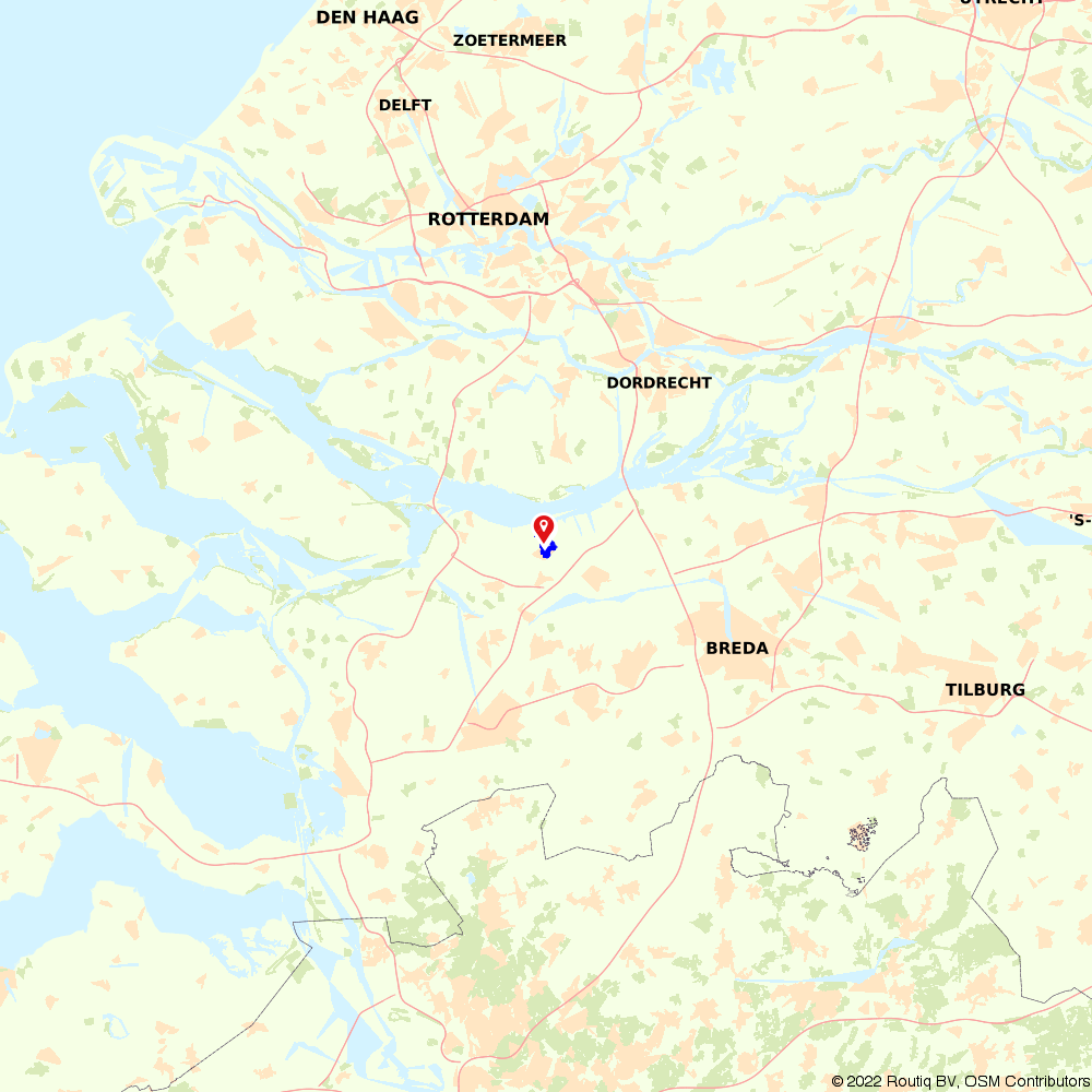 Tour of Klundert - Moerdijk - Hiking route | Route.nl