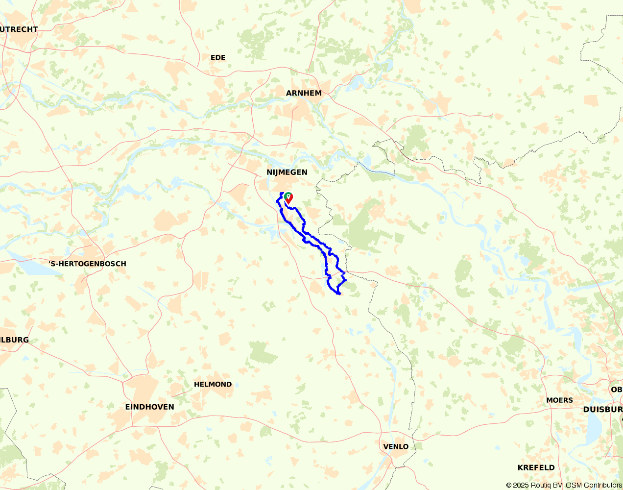 163630 Tour along the Maas near Mook