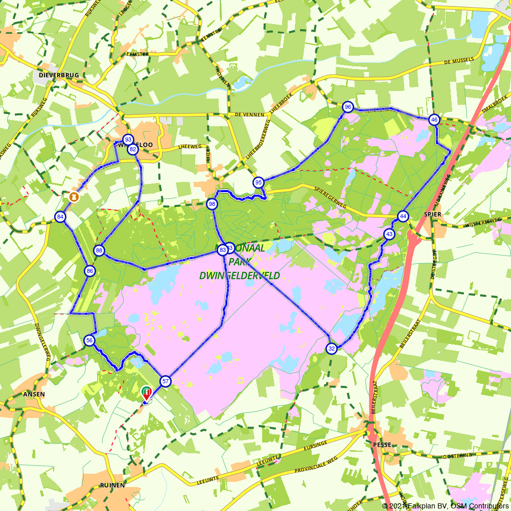 1639453 Dwingelderveld 38 km
