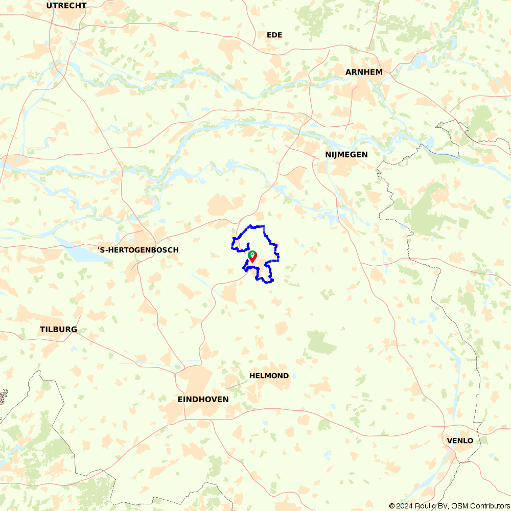Discover De Maashorst and Uden - Uden - Cycling route | Route.nl