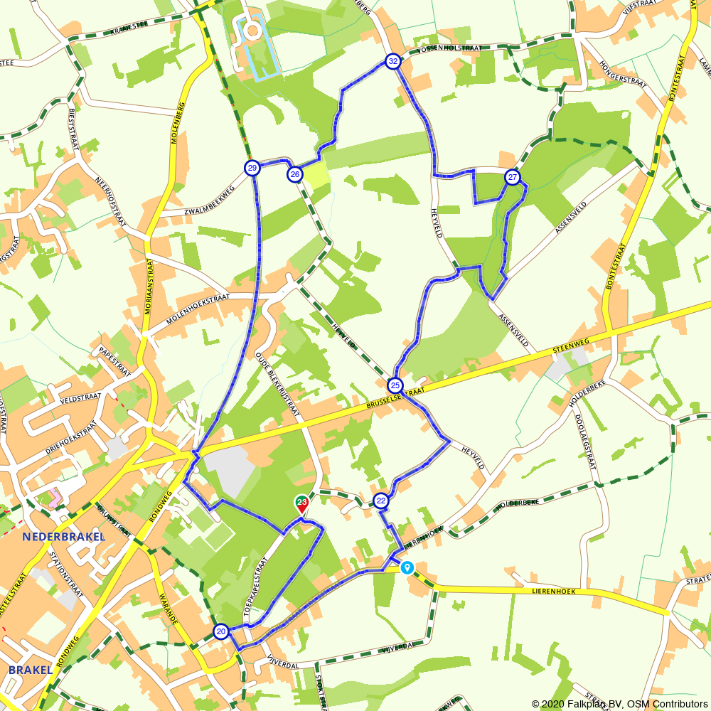 toepkapel - Brakel - Wandelroute | Route.nl