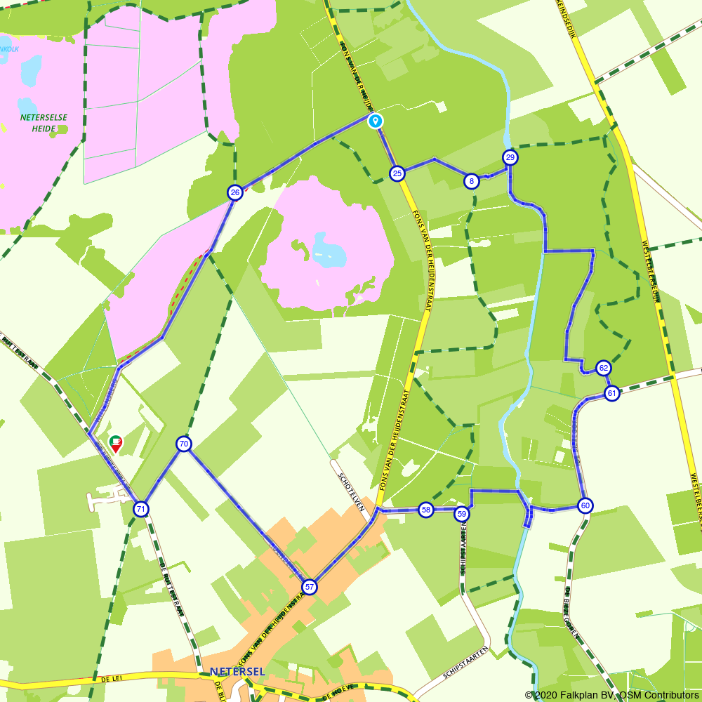 Step-by-step - Bladel - Hiking route | Route.nl