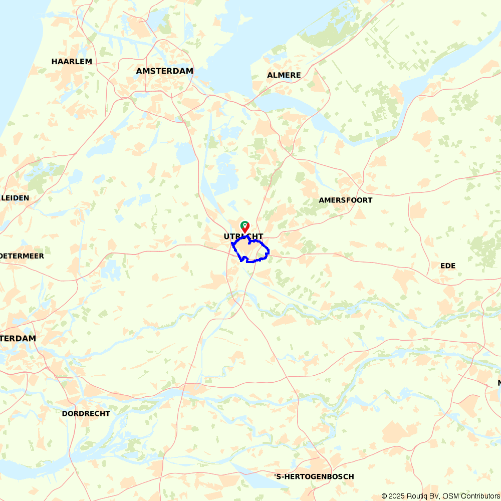 Miffy's 60th anniversary - Dick Bruna - Utrecht - Cycling route | Route.nl