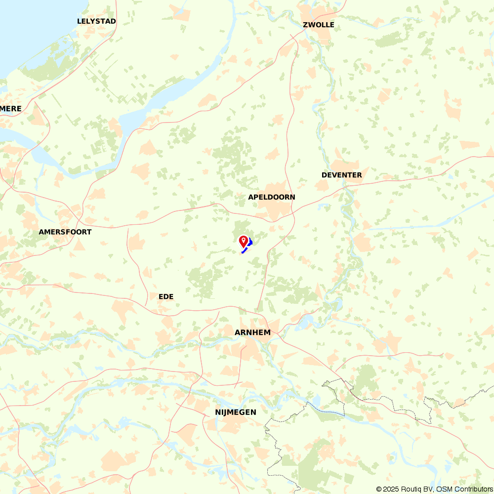 Hoenderloo - Apeldoorn - Wandelroute | Route.nl