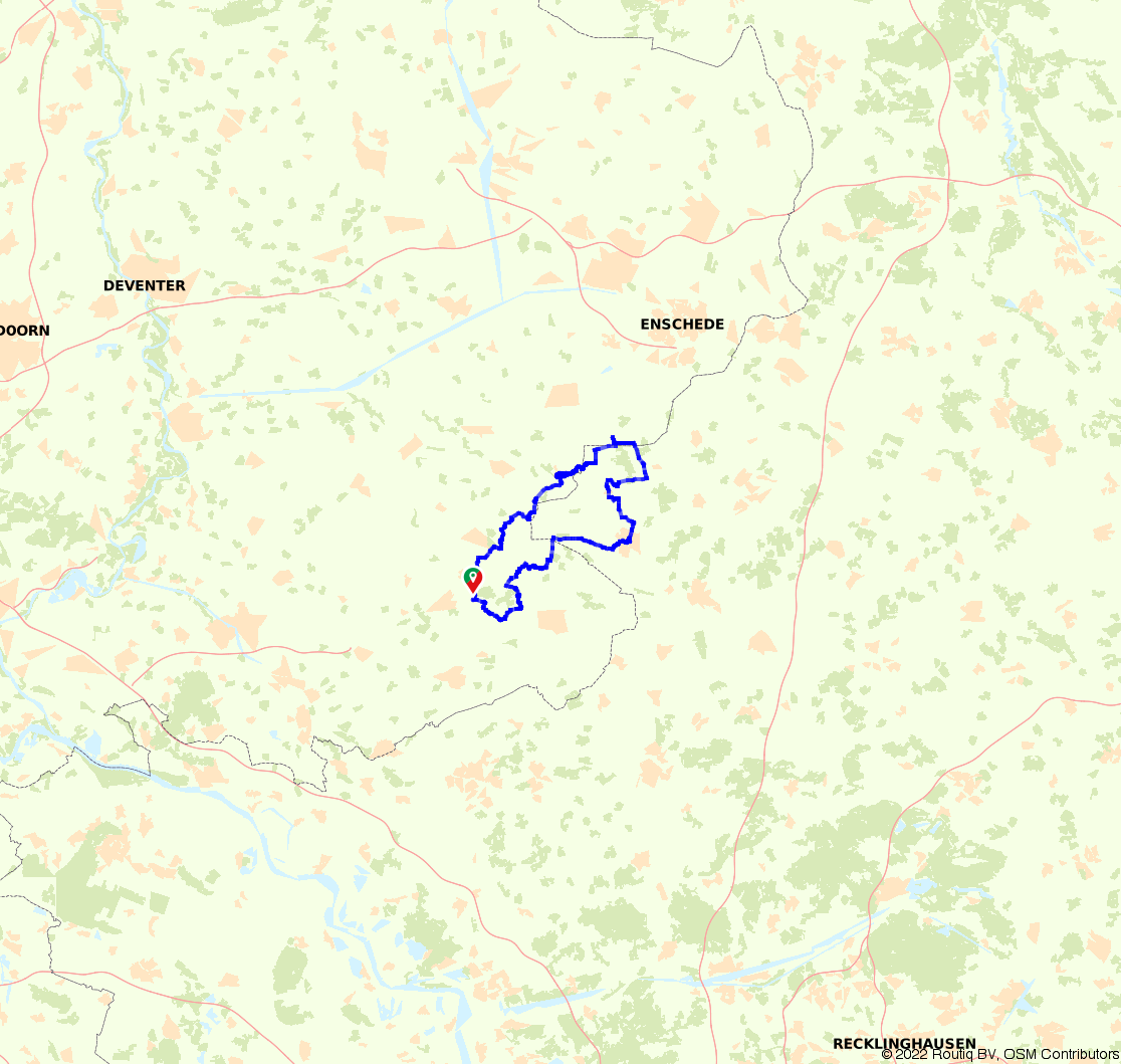 Vragender-Vreden - Oost Gelre - Fietsroute | Route.nl