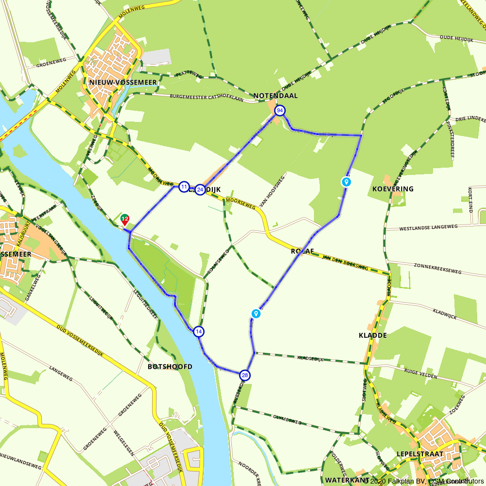 6/8 8:30 - 10:30 Schelde-Rijn Kanaal - Steenbergen - Wandelroute | Route.nl