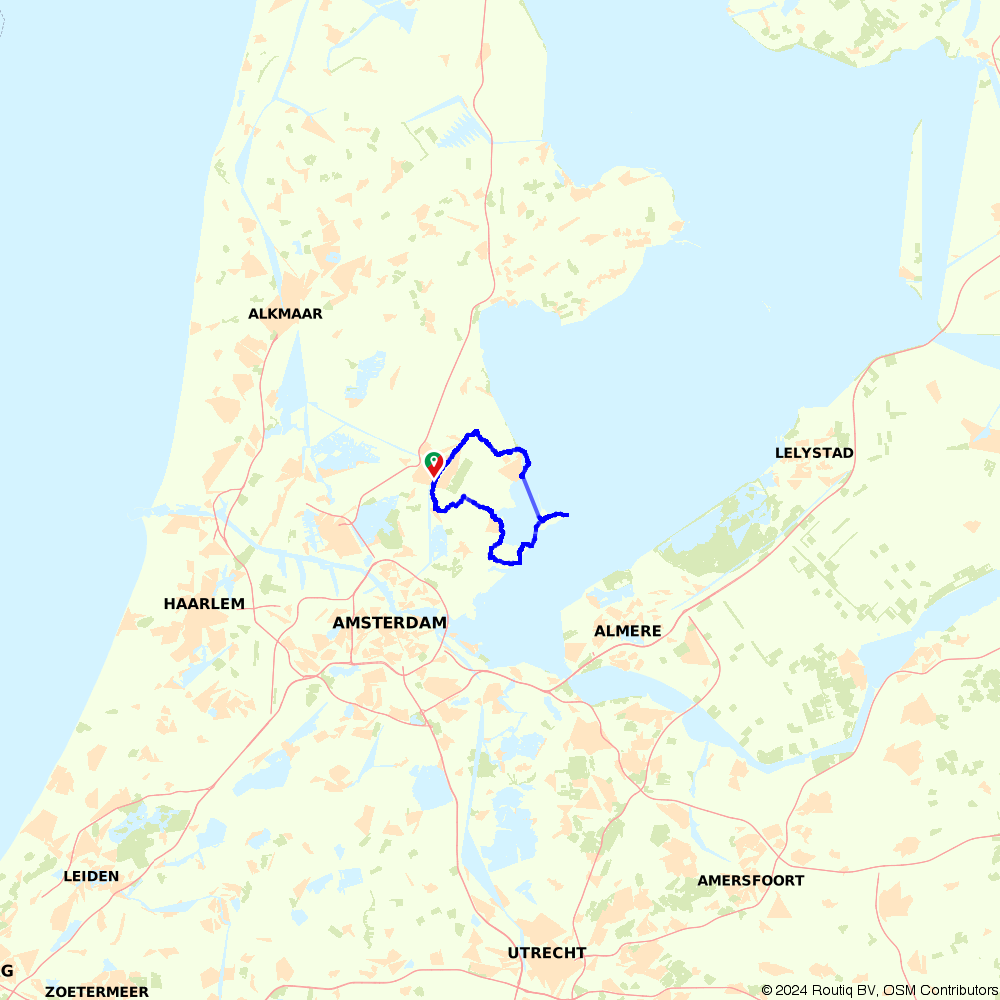 Waterland route - Purmerend - Fietsroute | Route.nl