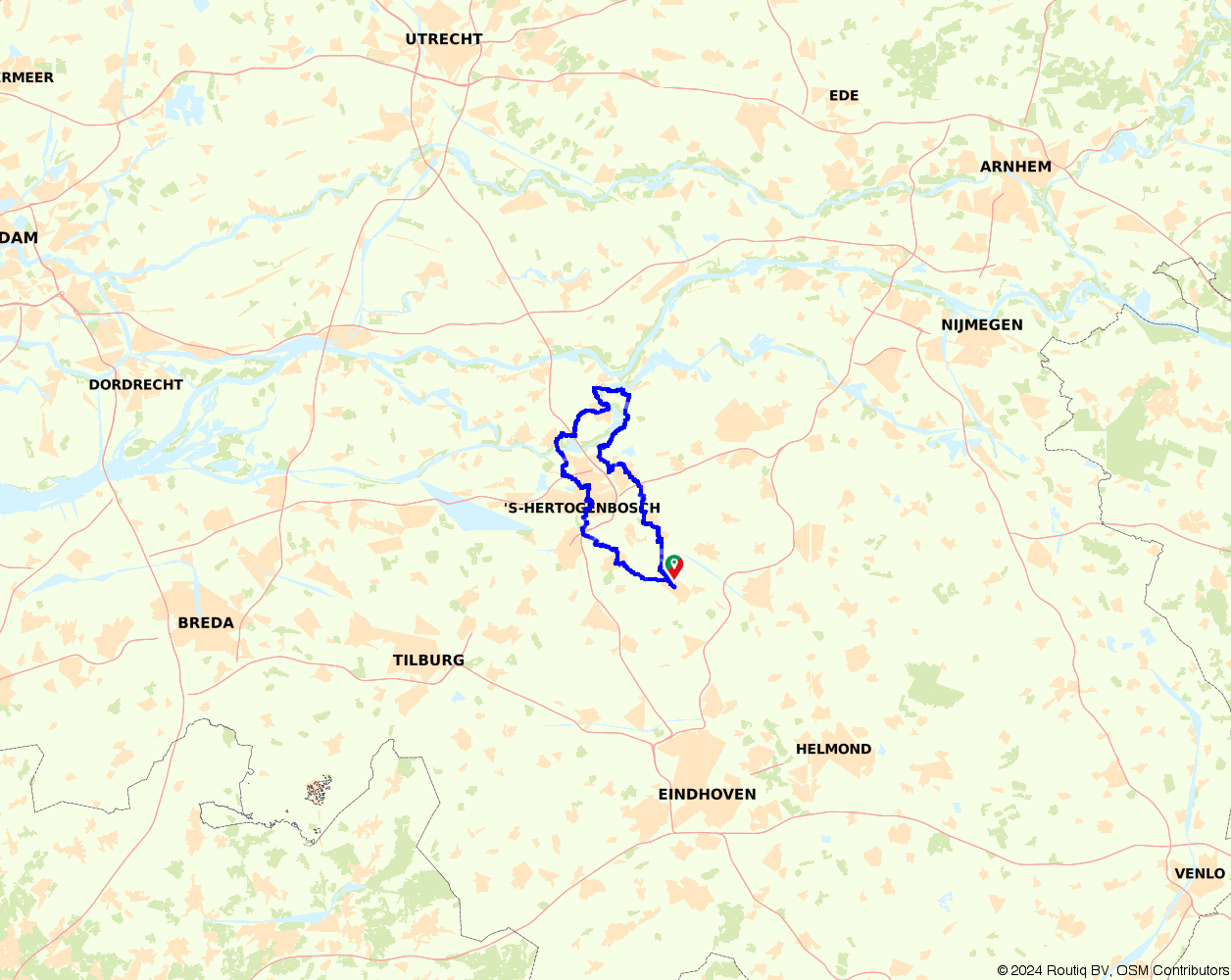 173716 route Maas and land