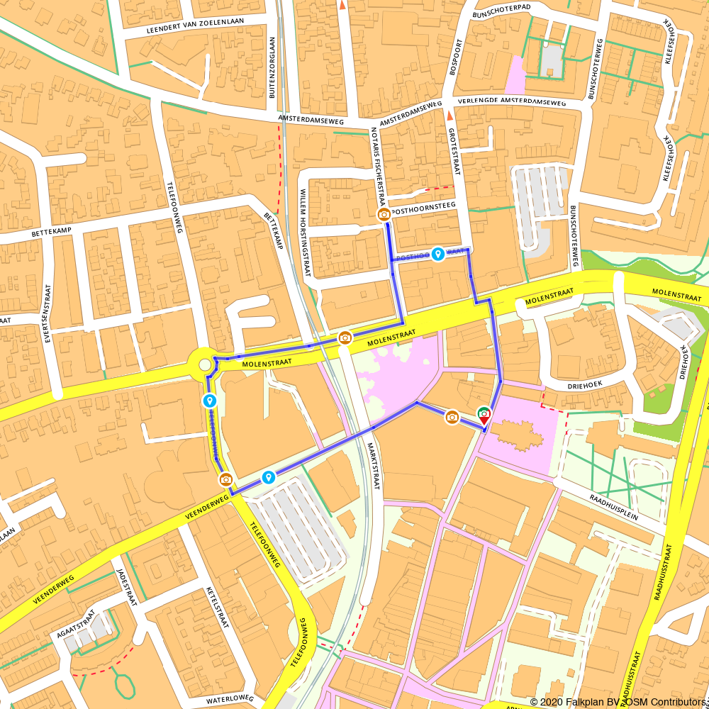 Tour Center Ede - Ede - Hiking route | Route.nl