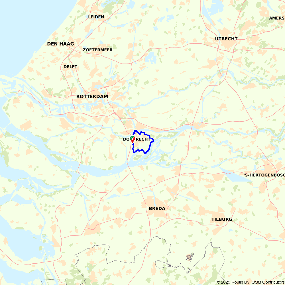 Van stad naar natuur (van Dordrecht naar de Biesbosch) - Dordrecht ...