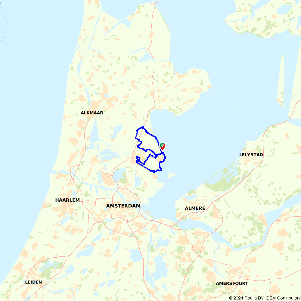 Tour of Edam, Volendam and Purmerend - Edam-Volendam - Cycling route ...