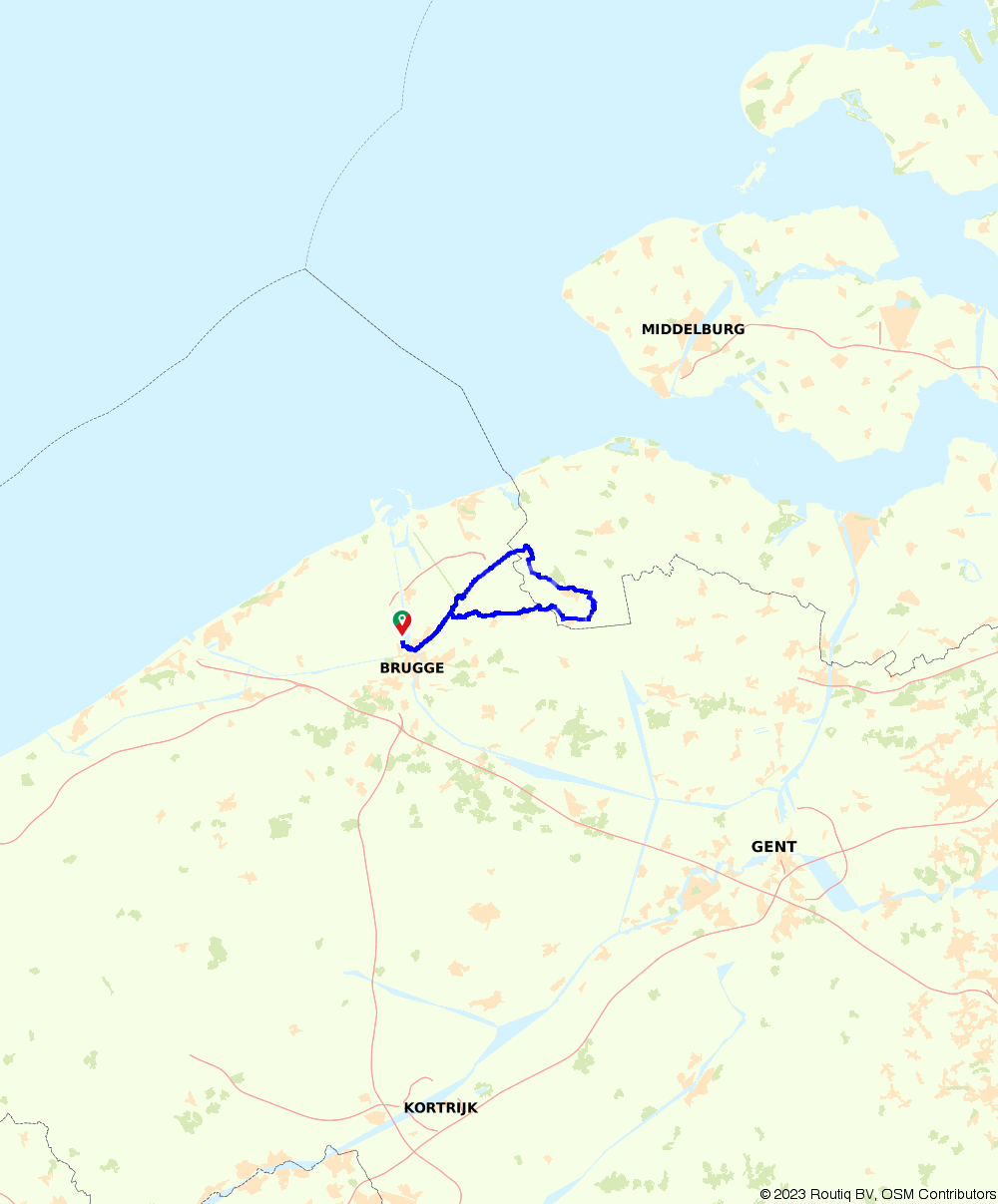 Bruges-Damme-Moerkerke-Aardenburg-Lock-Damme-Bruges - Bruges - Cycling ...