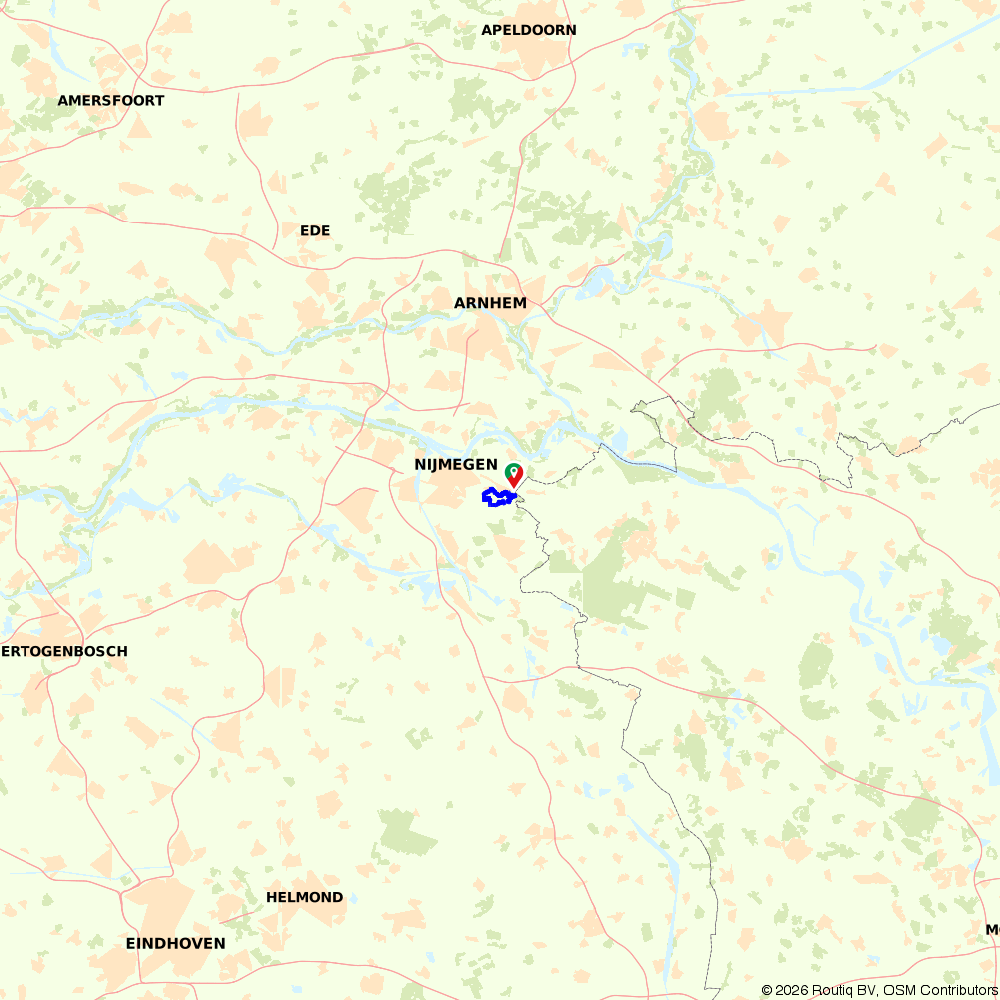 Through the forests of Berg en Dal - Berg en Dal - Hiking route | Route.nl