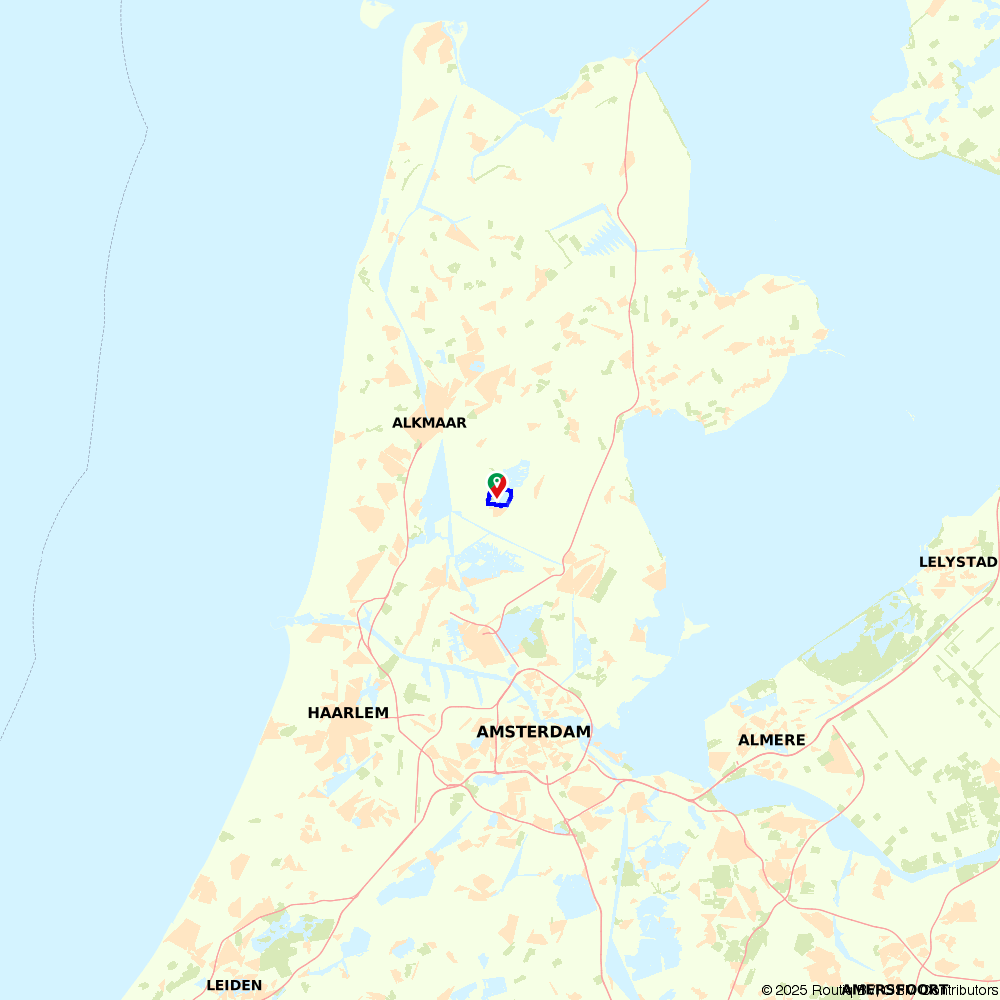 Walking through the Eilandspolder - Alkmaar - Hiking route | Route.nl